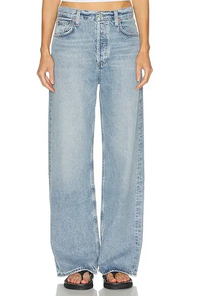 AGOLDE Low Slung Baggy Jeans - Reset