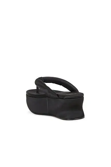 Balenciaga Gaeta Thong Wedge Sandal