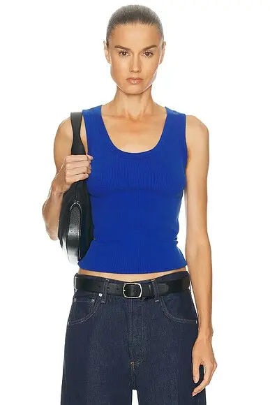 AGOLDE Poppy Tank Top - Cobalt