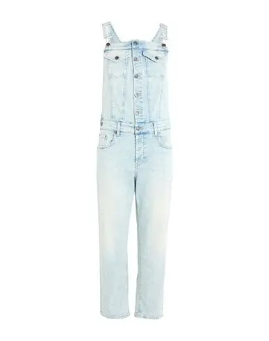 DONDUP Overalls Size Cotton, Elastomultiester, Elastane - Blue