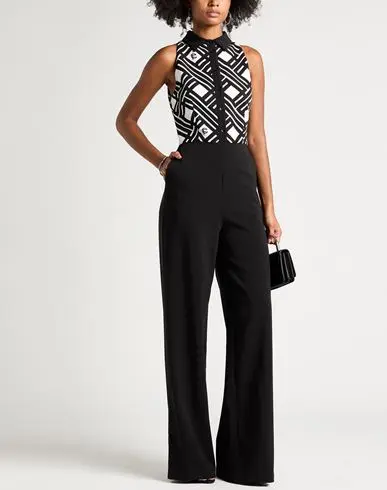 CRISTINAEFFE Logo Print Jumpsuit