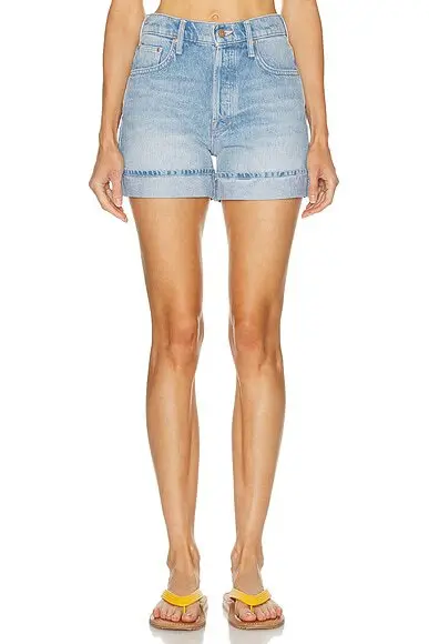 MOTHER Culotte Cuffed Short