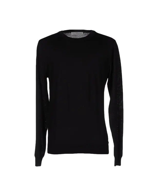 DANIELE ALESSANDRINI Wool Sweater - Black