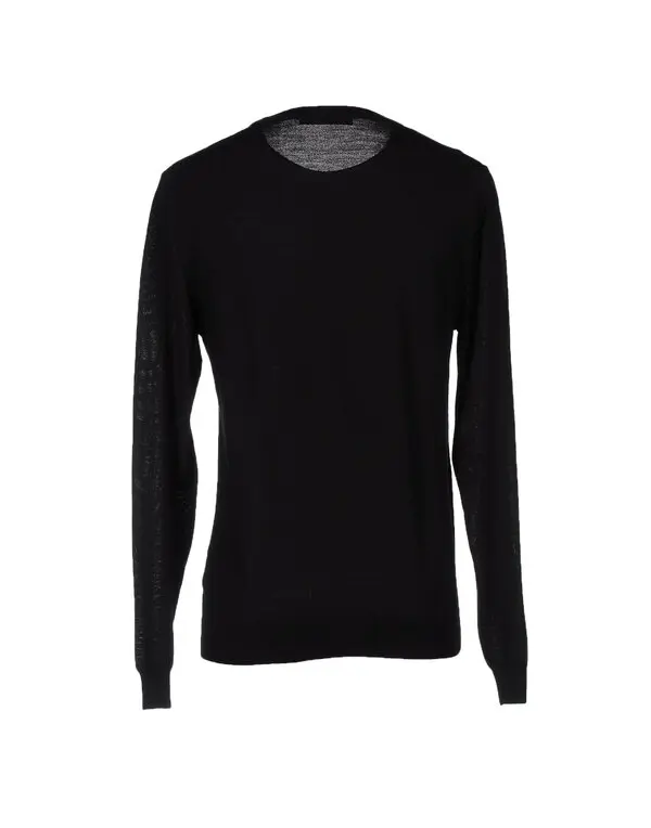 DANIELE ALESSANDRINI Wool Sweater - Black