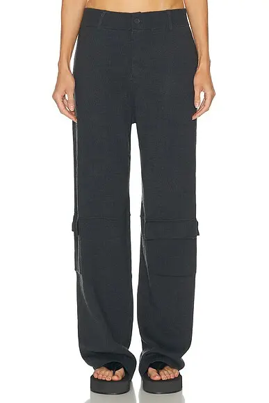 AYA MUSE Knit Cargo Pants