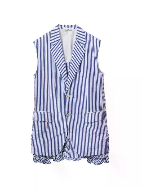 Comme Des Garçons Striped Waistcoat