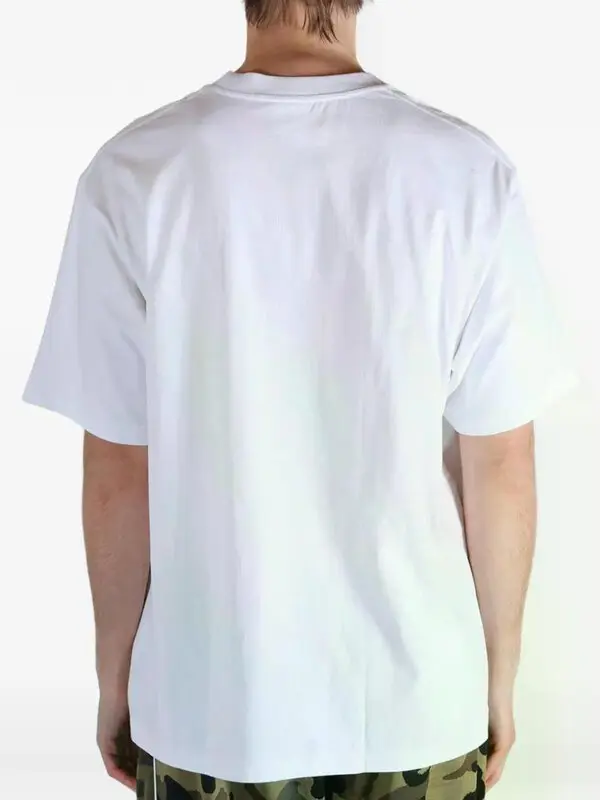 A BATHING APE Tree Edge Camo Logo-print T-shirt