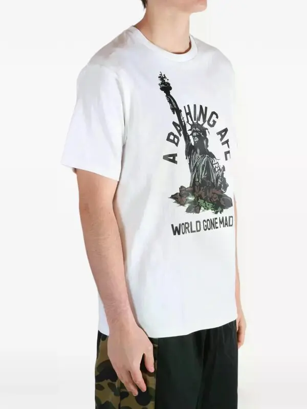 A BATHING APE Statue Of Liberty Tee Graphic-print T-shirt