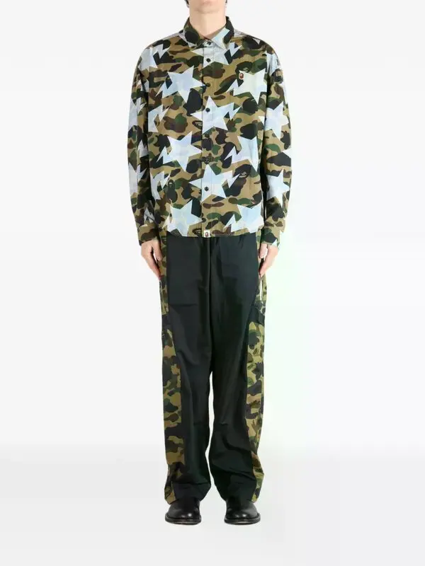 A BATHING APE Sta Camouflage-print Shirt