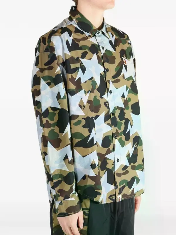 A BATHING APE Sta Camouflage-print Shirt