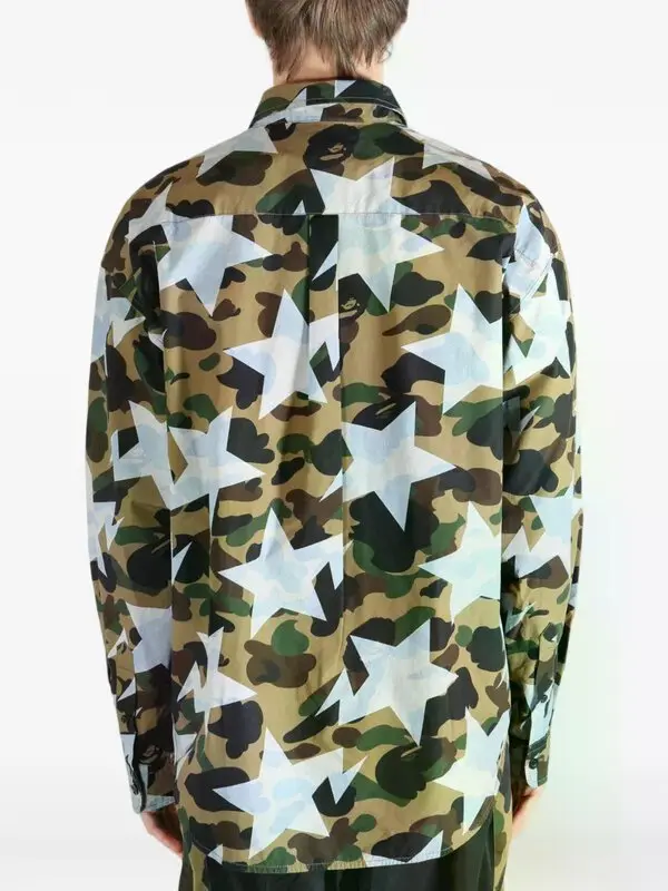 A BATHING APE Sta Camouflage-print Shirt