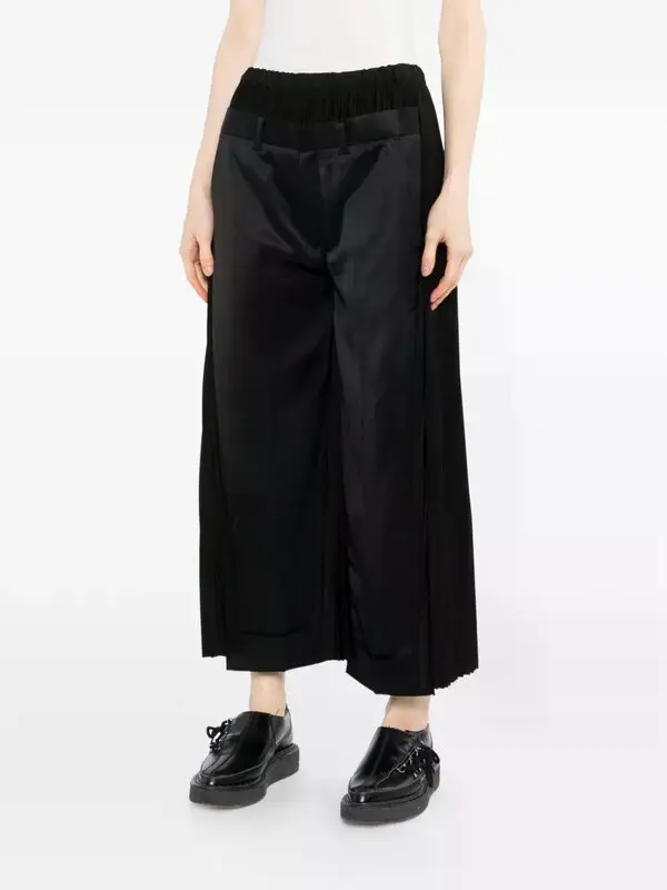 Junya Watanabe Pleated-panel Trousers