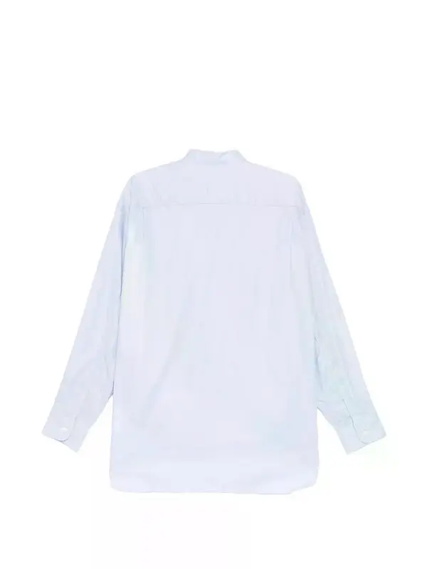 Comme Des Garçons Patch-pockets Shirt - Blue