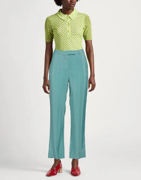 SEMICOUTURE Straight-leg Jacquard Trousers