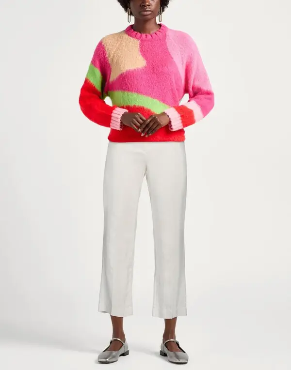 SEMICOUTURE Straight-leg Jacquard Trousers