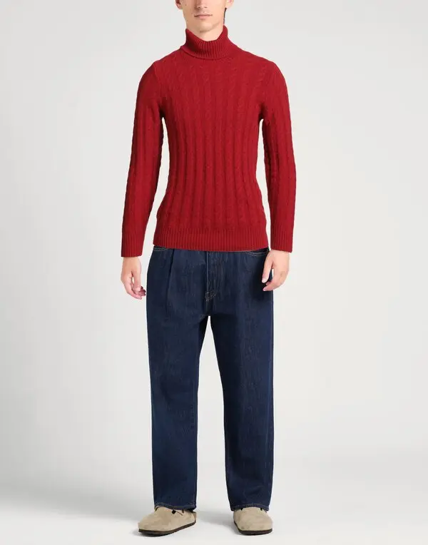 ZANONE Turtleneck Cable-knit Sweater