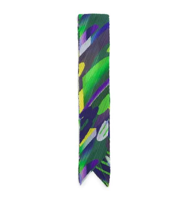 Issey Miyake Pleated Playground Scarf - Purple
