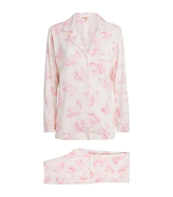 Eberjey Floral Gisele Pyjama Set - Pink