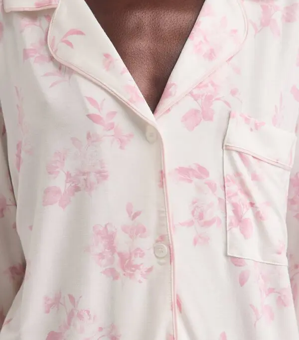 Eberjey Floral Gisele Pyjama Set - Pink