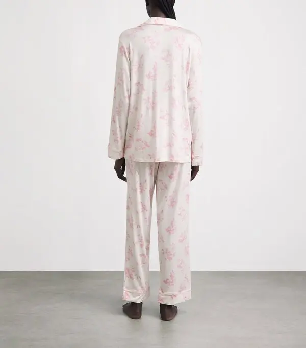 Eberjey Floral Gisele Pyjama Set - Pink