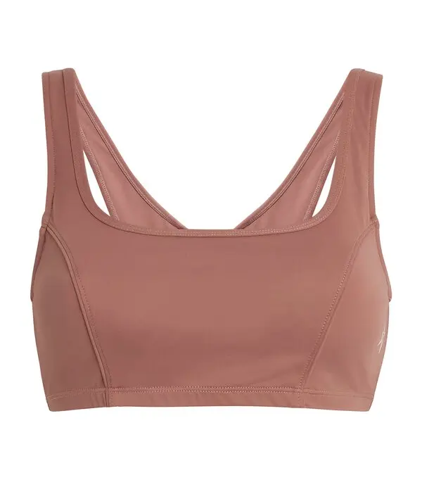 Perfect Moment Logo Bra Top - Pink