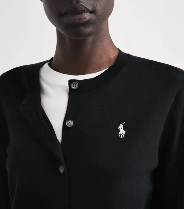 Polo Ralph Lauren Cotton Ribbed Cardigan