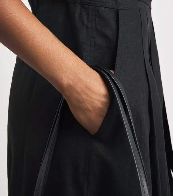 ME+EM Linen-blend Culotte Jumpsuit
