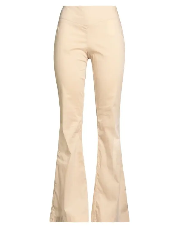 JIJIL Flared High-waisted Trousers - Beige