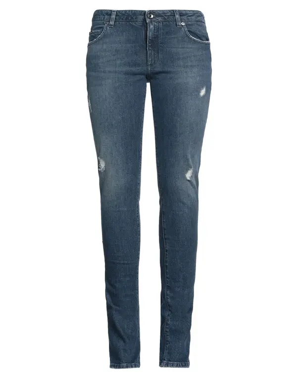 Dolce & Gabbana Boot-cut Jeans In Dark Wash Denim