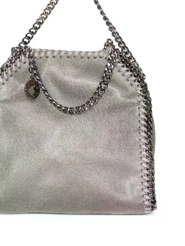 Stella McCartney Chain-charm Shoulder Bag - Grey