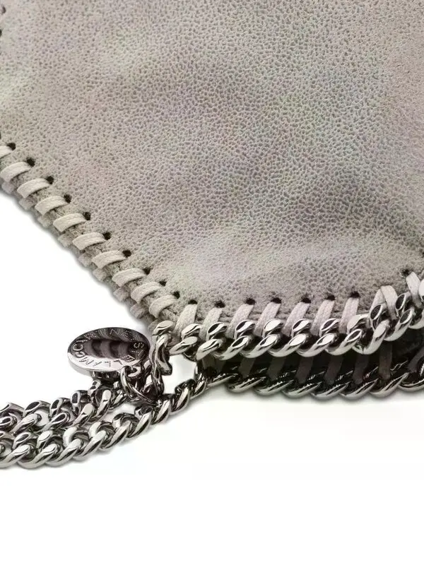 Stella McCartney Chain-charm Shoulder Bag - Grey