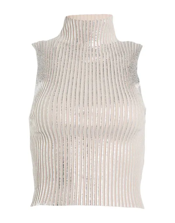 Peserico Cropped Ribbed-knit Top - Pink