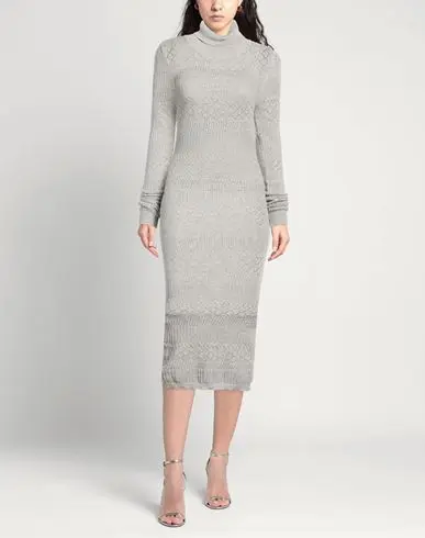 BABYLON Midi Pointelle-knit Bodycon Dress