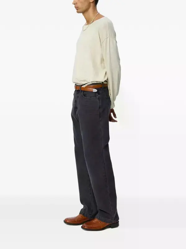 MFPEN Washed Canvas Straight Leg Jeans