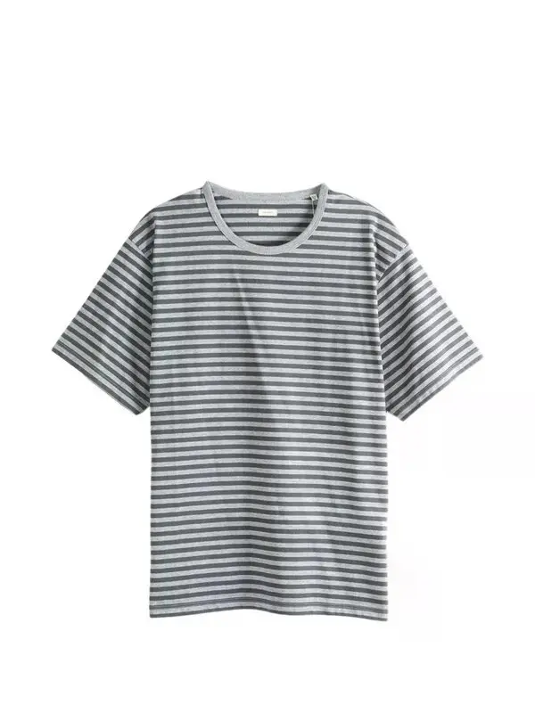 Nanamica Striped Short-sleeve T-shirt - Grey