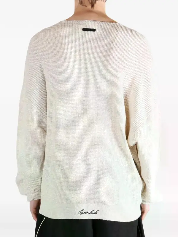 Nanamica Waffle-knit Sweater