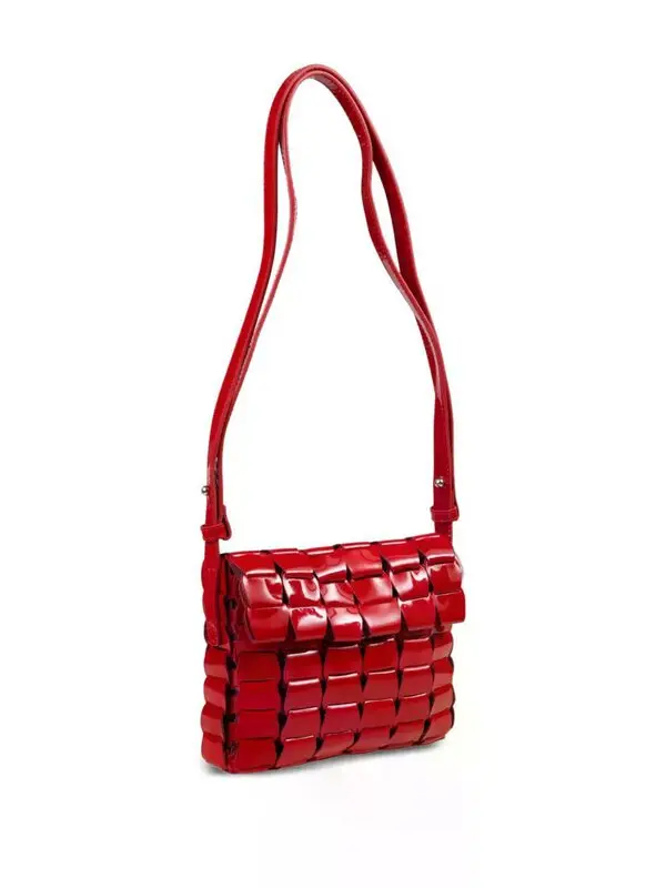 Dragon Diffusion Woven Cross Body Bag