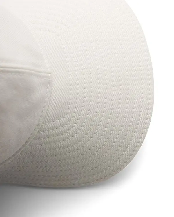 Prada Cotton Baseball Cap With Tie Detail