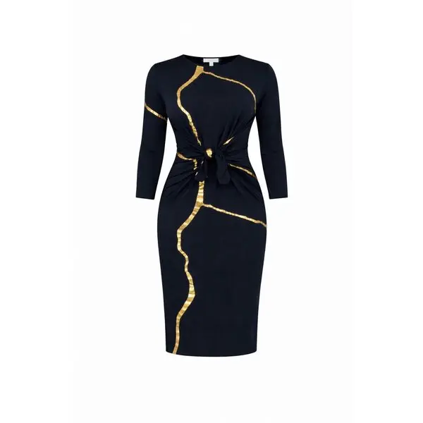 ESTHER SAADIA Short Kintsugi Three Way Maxi Dress