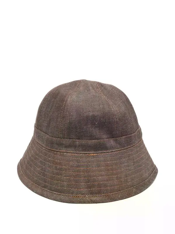 A.p.c. Le Bob Bucket Hat With Logo Embroidery