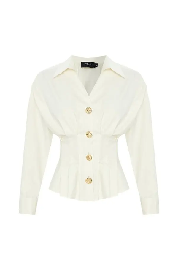 EXQUISE Agustin Cotton Shirt