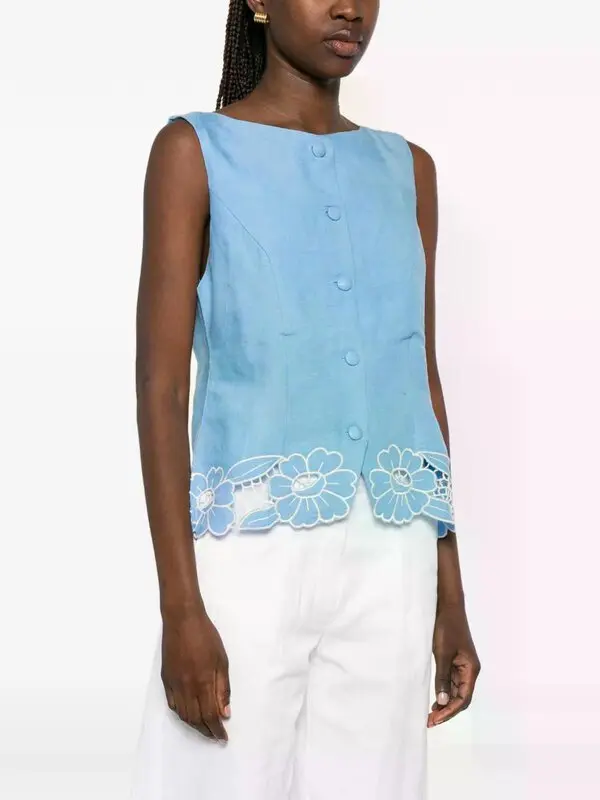 Rixo Lucca Sleeveless Blouse