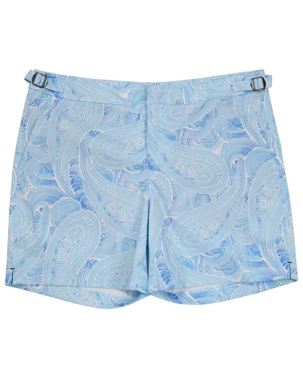 LORDS OF HARLECH Neptune Tailored Swim Short - Blue