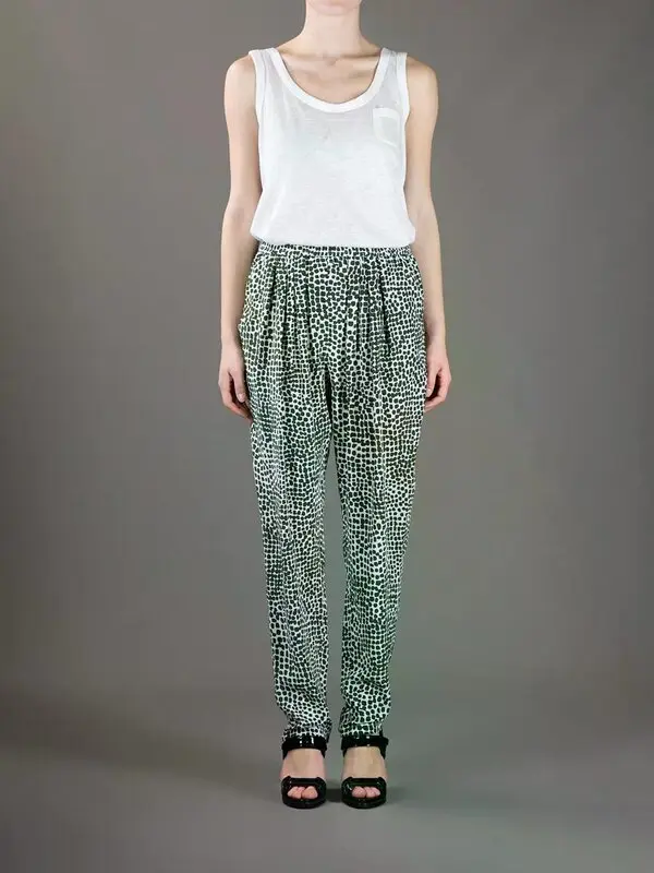 Stella McCartney Printed Spot Trousers