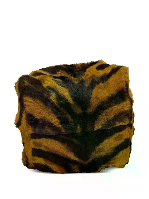 JIL SANDER Tiger-print Bucket Bag