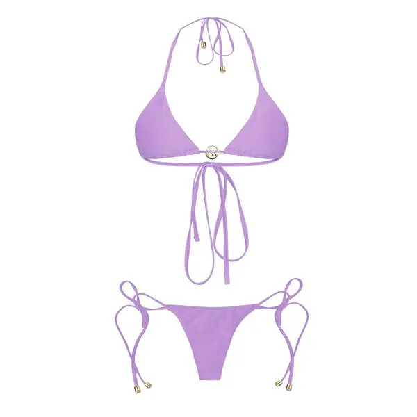 AK ROYALTY RESORTWEAR Pamela Bikini - Purple