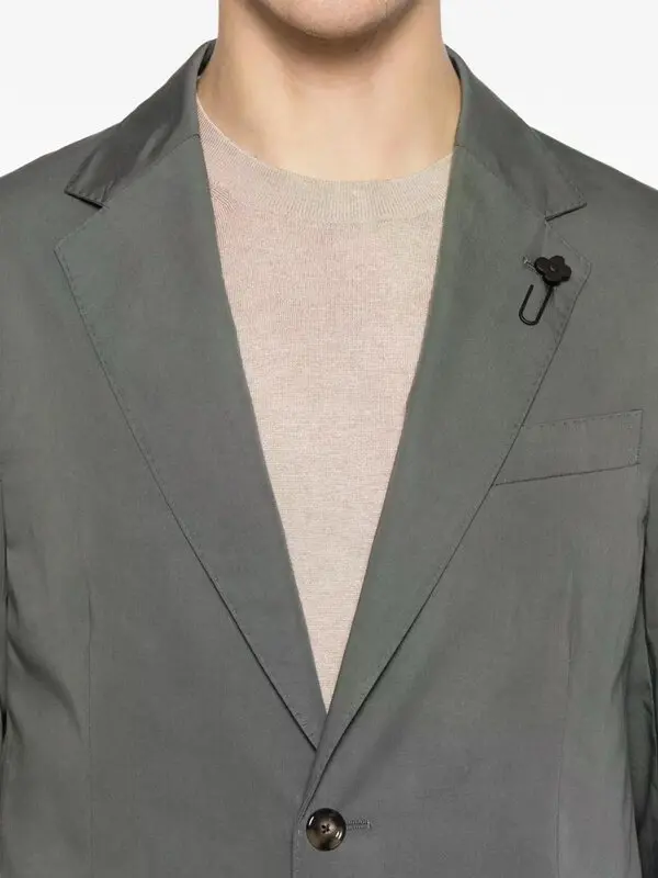 LARDINI Notch-lapel Single-breasted Blazer