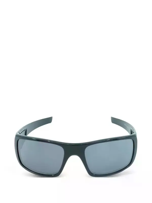 Oakley Crankshaft Rectangle-frame Sunglasses - Black
