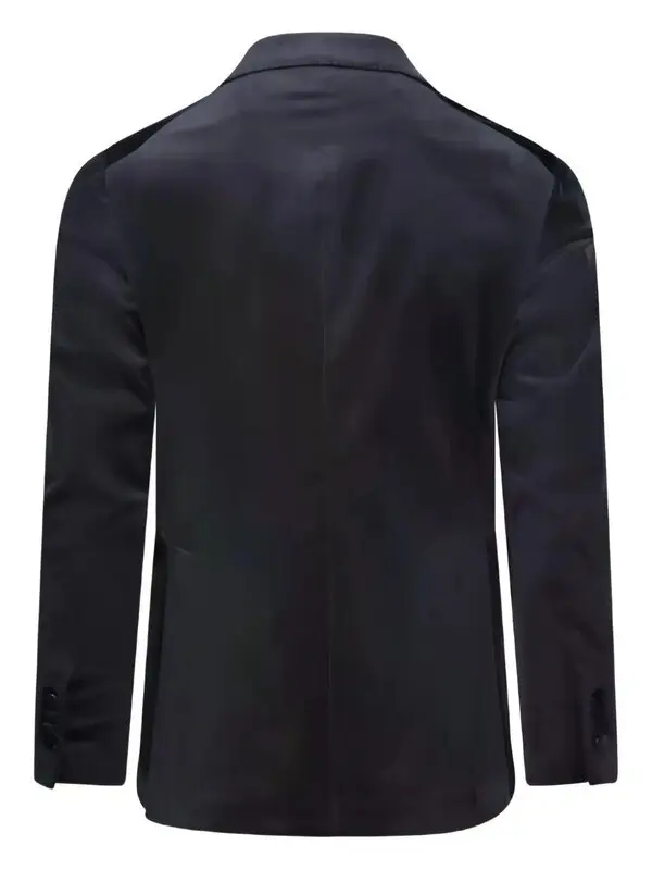 Tagliatore Notched-lapels Blazer - Blue