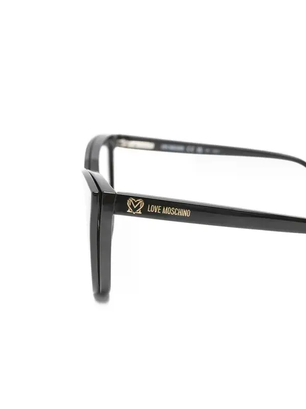 Moschino Cat Eye Clip-on Eyeglasses
